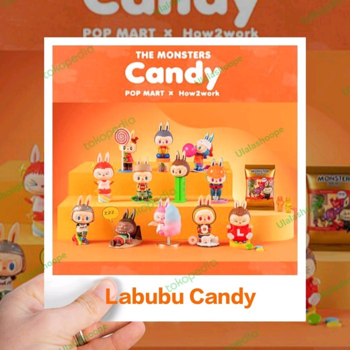 Pop Mart Labubu The Monsters Candy - 1 box 12pcs - no secret. | Shopee ...