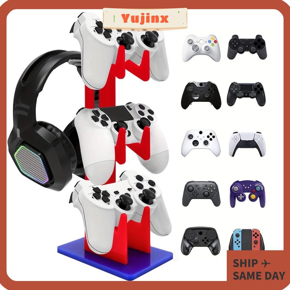 YUJINX 3-layer Controller Holder, Universal Durable Headphone Holder ...