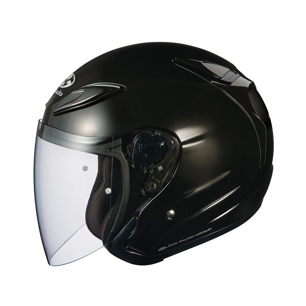 OGK KABUTO Motorcycle Helmet Jet AVAND2 Black Metallic Size S (55-56cm ...