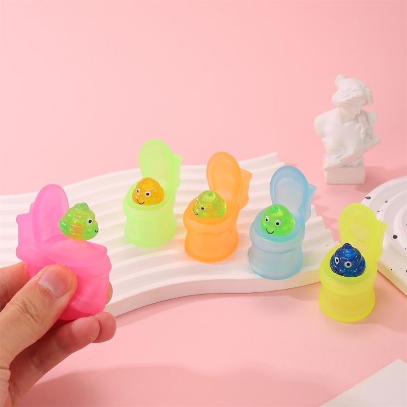 youn Portable Toilet Poop Stress Relief Toy for Children Engaging and ...