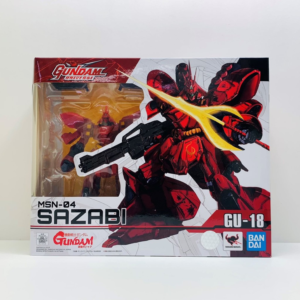 Gundam Char's Counterattack Figure MSN-04 Sazabi Gundam Universe Anime ...