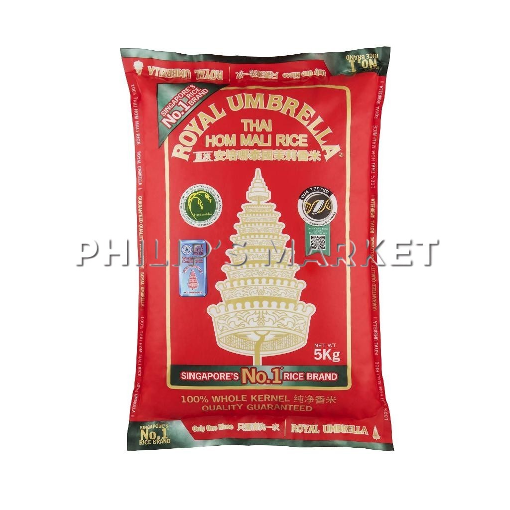 Royal Umbrella Fragrant Rice 5kg | Shopee Singapore