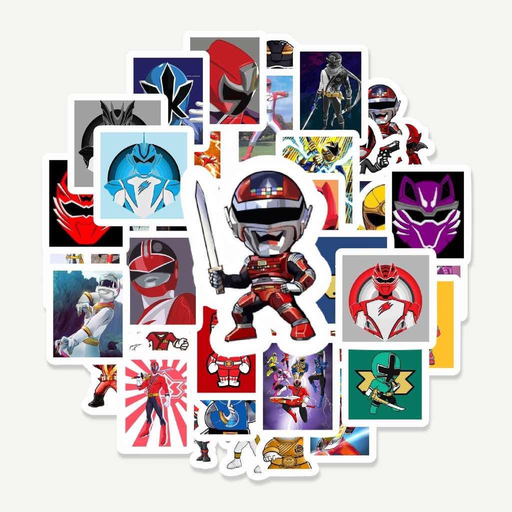 Mighty Morphin Power Rangers Sticker Pack | TUMBLR Sticker | LAPTOP ...