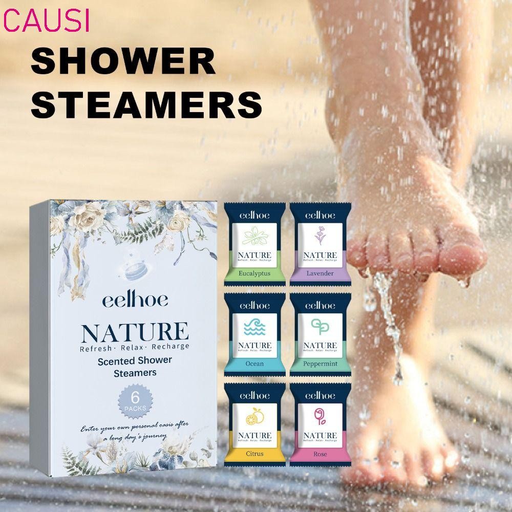 CAUSI Swear Shower Steamers Gift Set, Self Care Relaxation Moisturizing ...