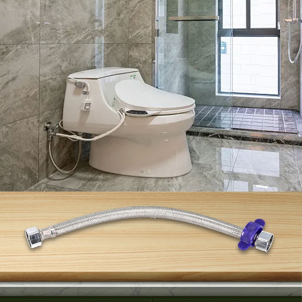 [POPM]stainless Steel Plumbing Explosion-Proof Flexible Braided Hose ...