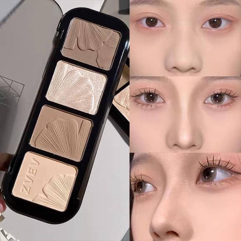 4-color Contouring Highlight Shadow, 3-in-1 Integrated Disc Shadow ...