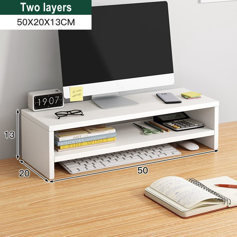 Monitor Elevated Base Support Cushion Elevated Desktop Computer Riser ...