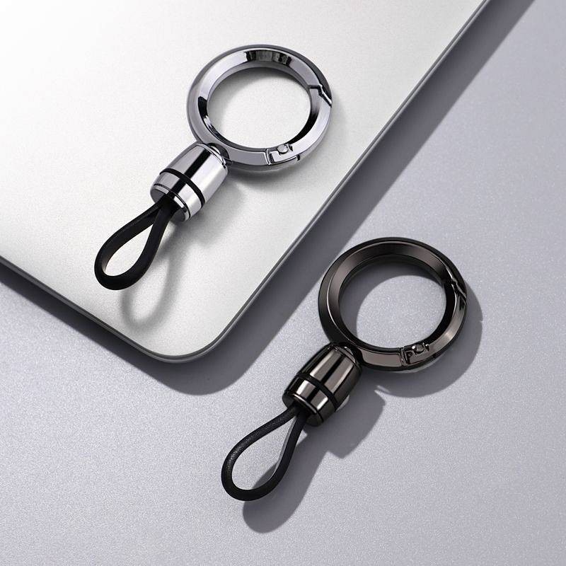 Car Key Ring Pendant Metal Simplicity Key Chain Waist Hanging Retaining ...