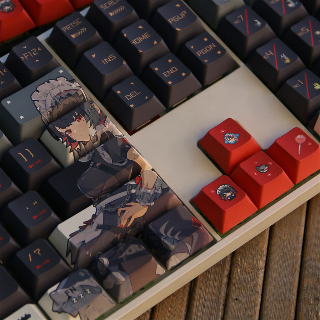 Ellen Joe Keycap Cherry Profile 129 Keys PBT Five-sided Dye Sublimation ...