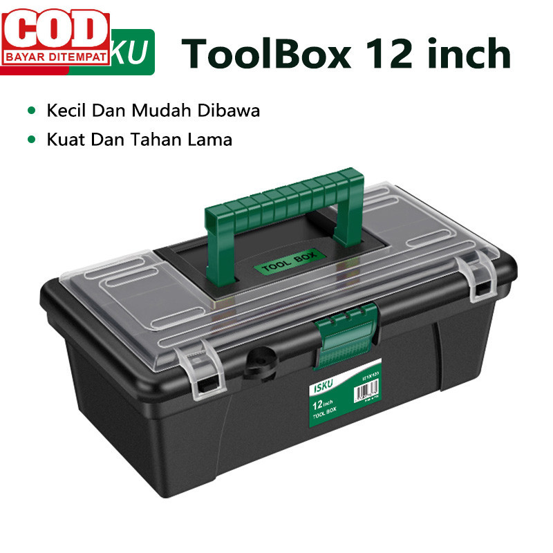 Isku Tool Box Mini 12 Inch Small Tool Box (30*14*12cm)/Multi Tool Box ...