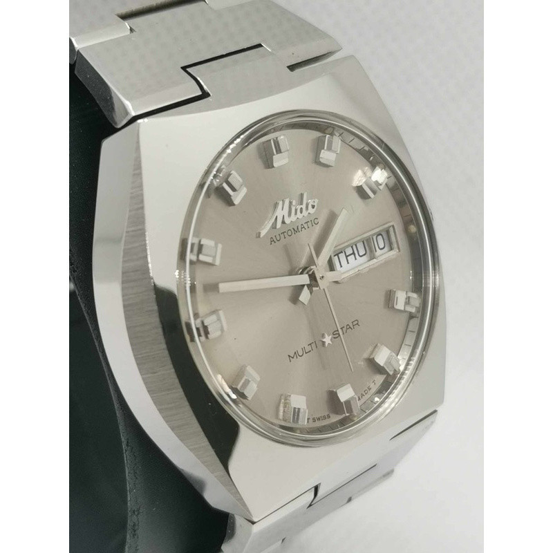 Mido multistar marine blue dial new old stock 100% genuine | Shopee ...