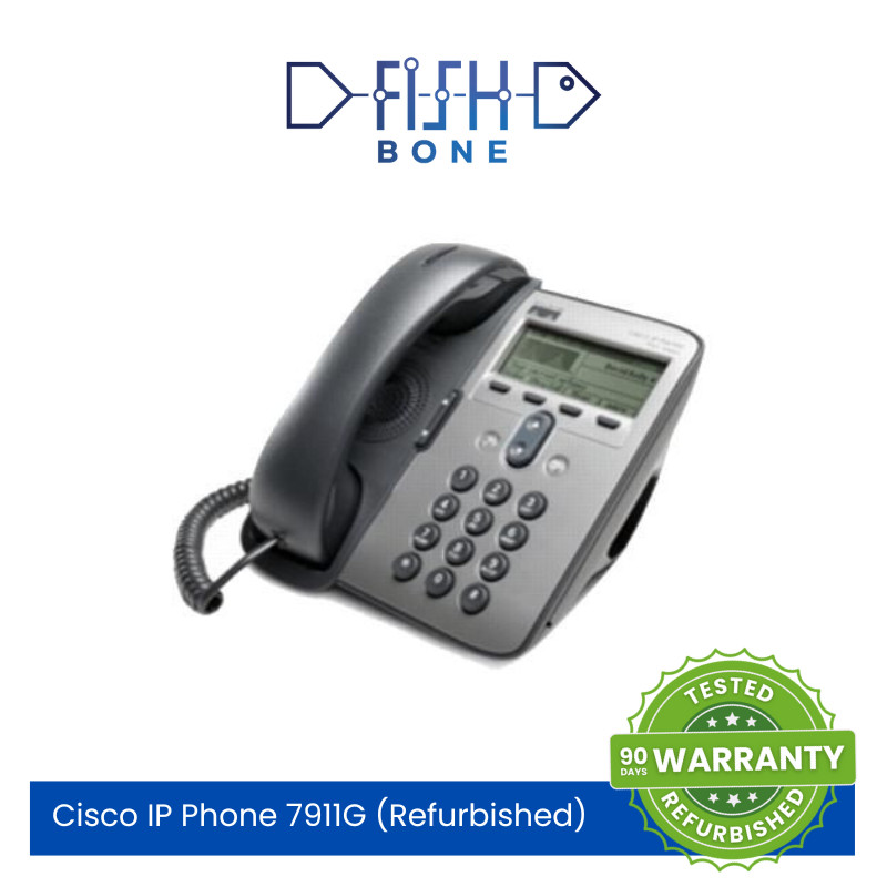 Cisco IP Phone 7911G Cisco 7900 Unified IP Phone (Refurbished) | Shopee ...