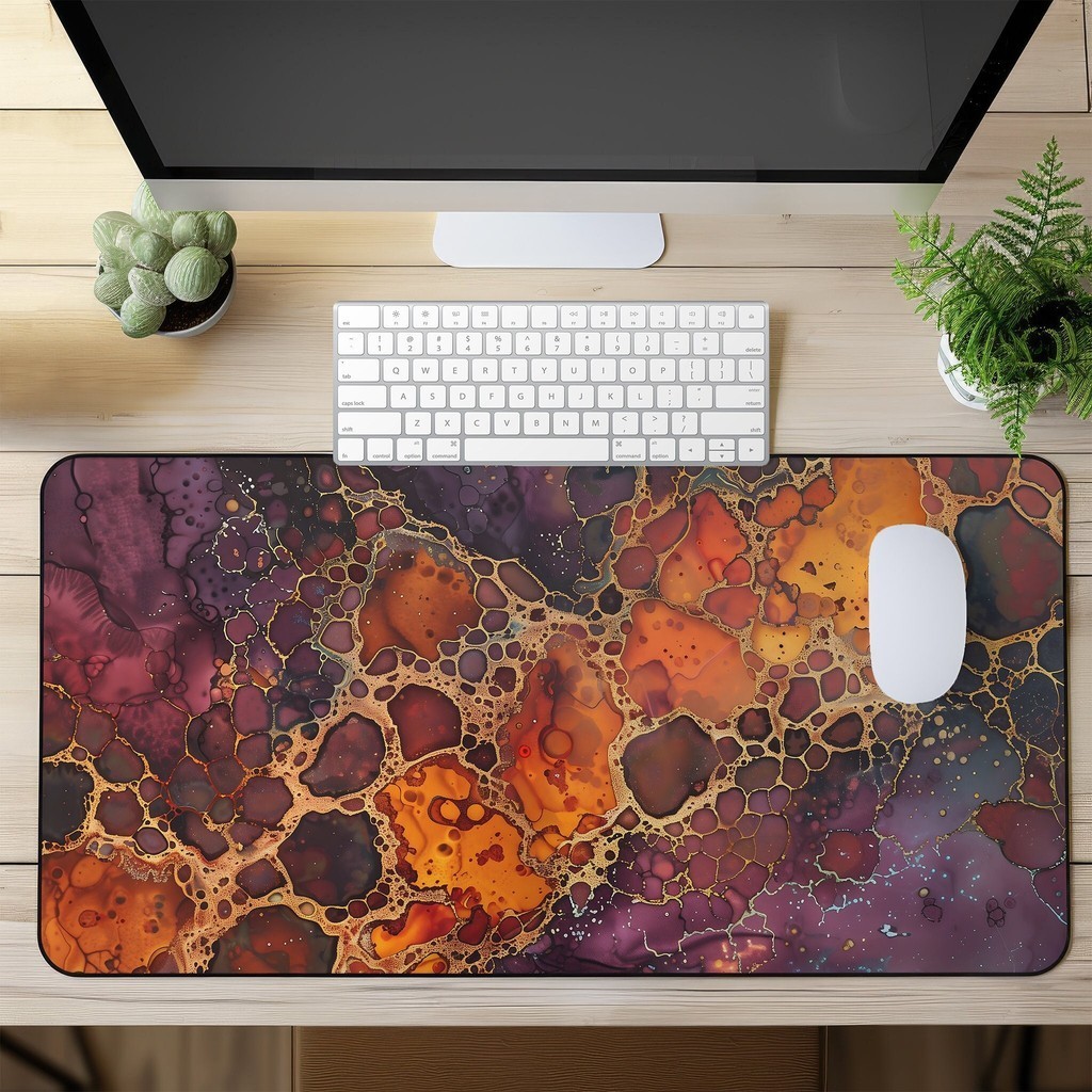 Dirty Pour Desk Mat, Desk Mat Aesthetic, Cute Desk Mat, Gamer Gifts, PC ...
