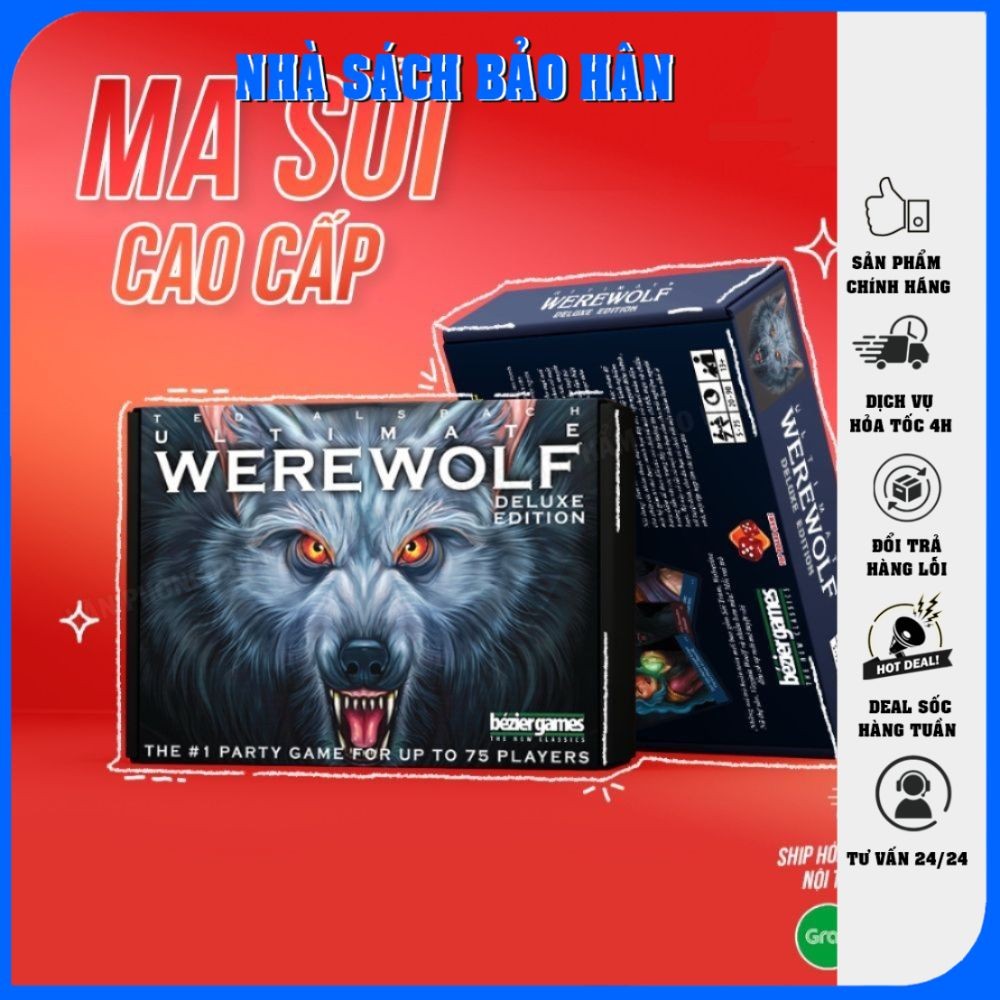 Ultimate Viet Hoa Werewolf Card 92 fully functional cards (Regular Box ...