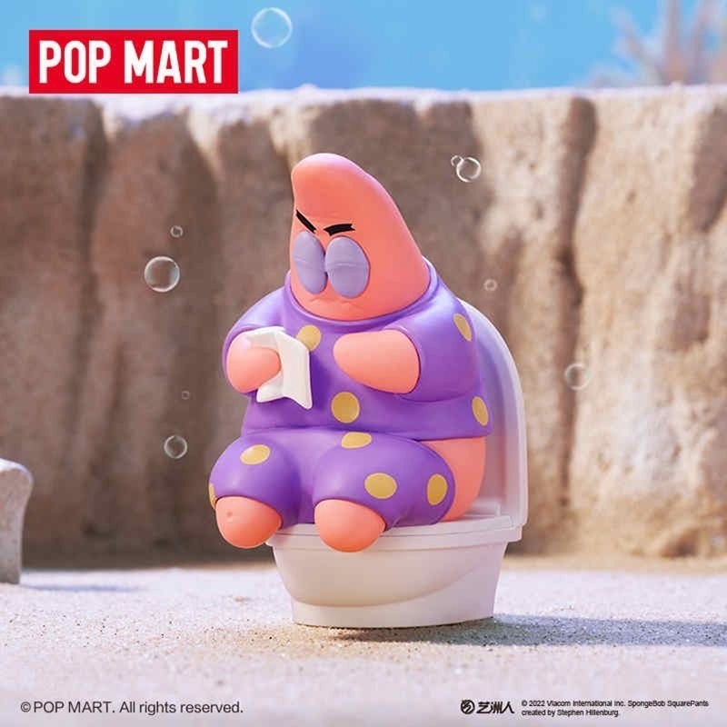 Popmart POPMART SpongeBob SquarePants Life Turntable Series Figure ...