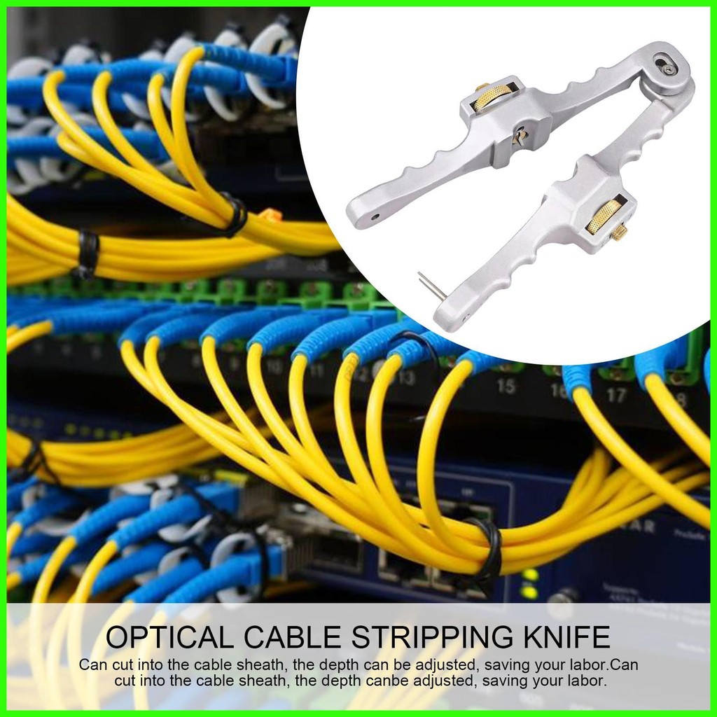 Fiber Cable Stripper Armored Optical Cable Stripping Adjustable ...