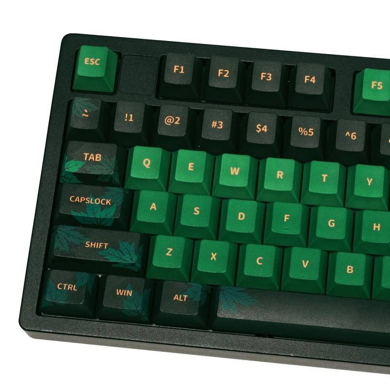 Keycaps Set Cherry Profile PBT Keycap For Cross Axis Mechanical ...