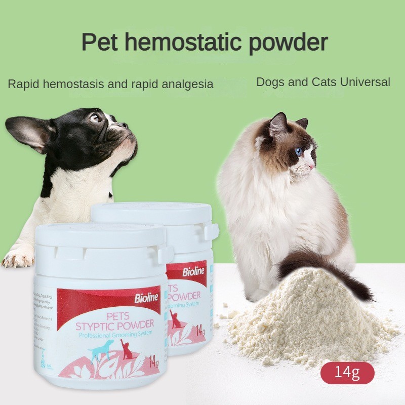 Pet Hemostasis Powder, Cat Injury Hemostasis and Analgesia Hemostasis ...