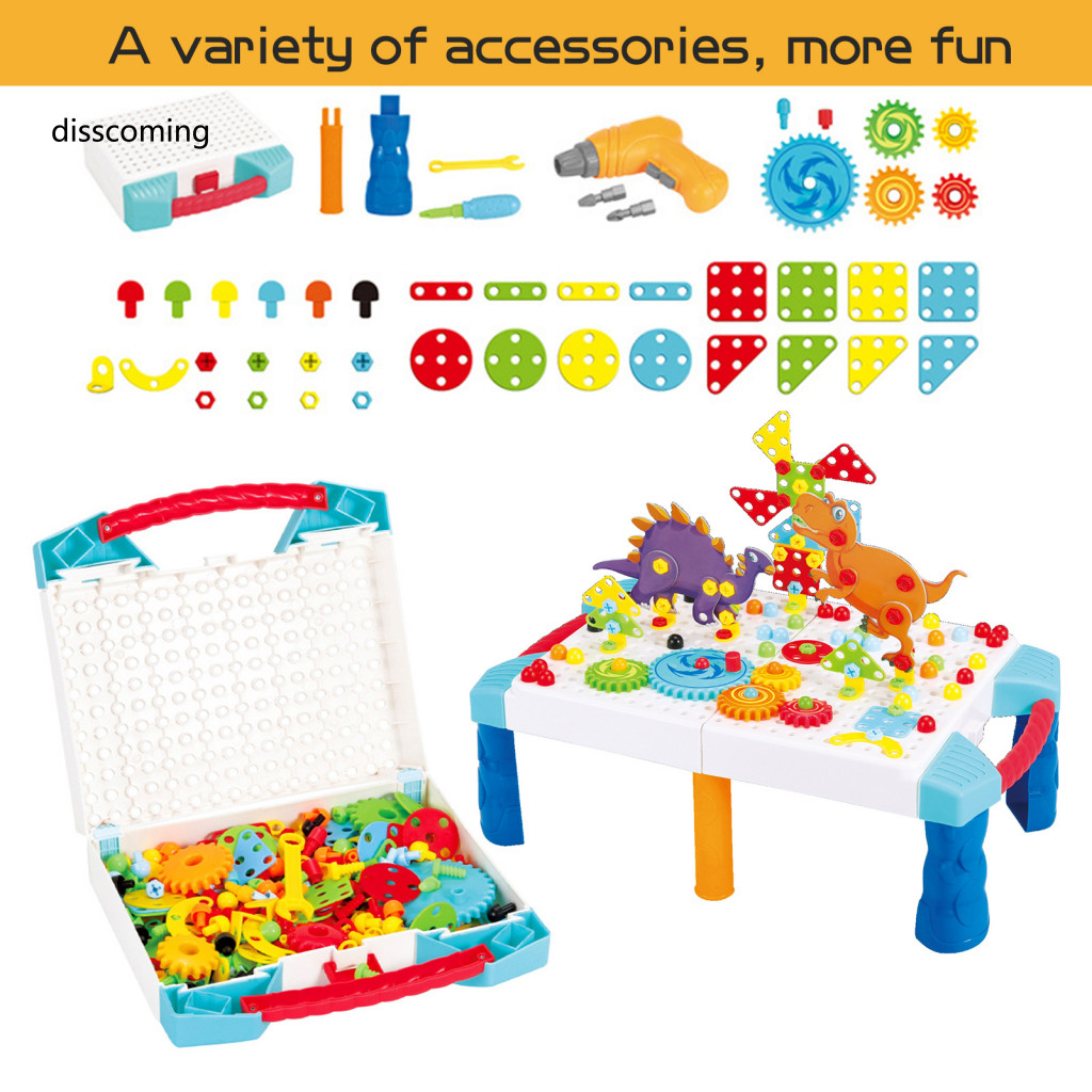 SL| Educational Tool Box Multi-functional Toolbox Toy Kids Toolbox Toy ...