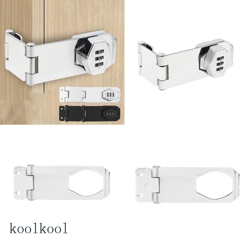 kool Multiuprpose Twist Knob Hasp Latches Passwords Code Lock for ...