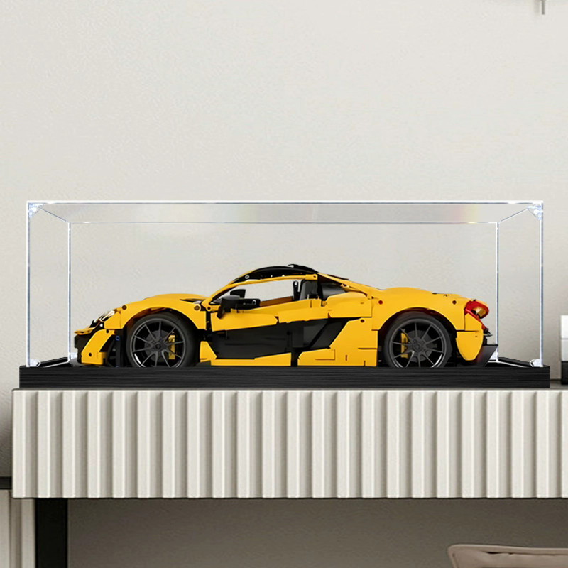 Lego 42172 McLaren P1 Transparent Display Box | Popmart Labubu Zimomo ...