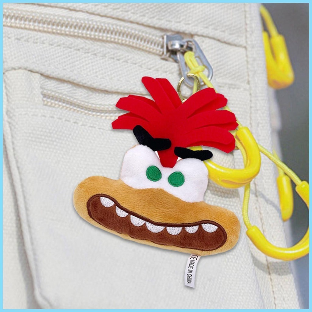 Movie Inside Out 2 Keychain Plush Inside Out 2 Pendants Dolls Anxiety ...