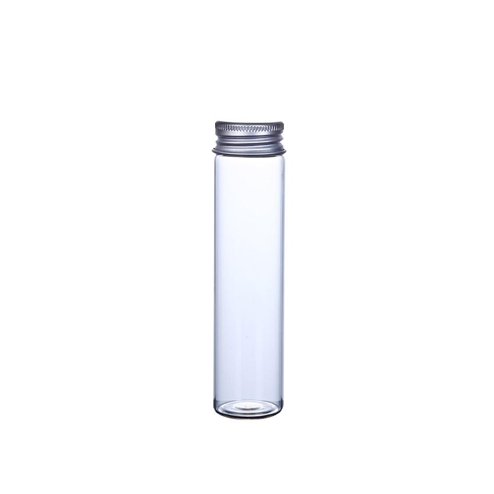 Transparent Small Glass Bottle Flat-bottomed Plastic Clear Test Tubes ...