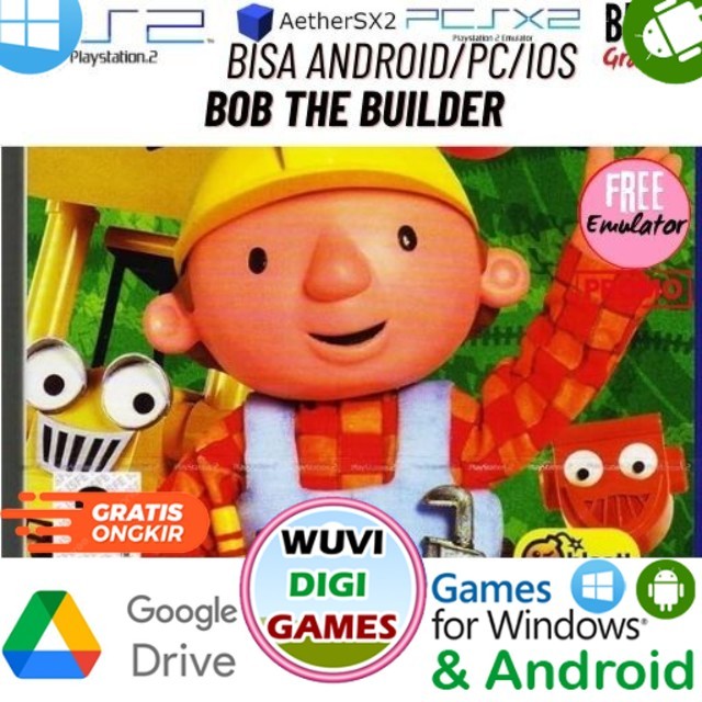 Selling The PS 2 Bob The Builder Game | Can be used on PC / Android ...