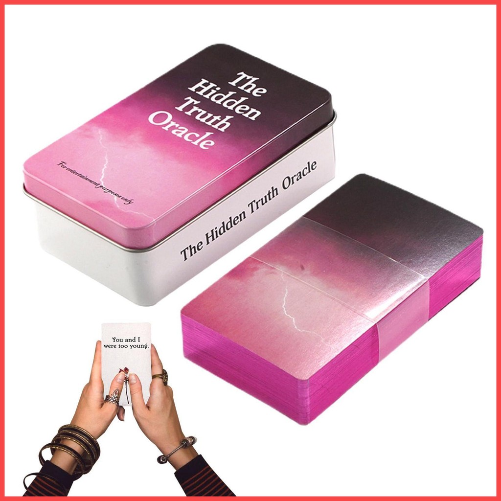 English Version Tarot Cards For Hide Truth Iron Box Tarot Cards Oracle ...