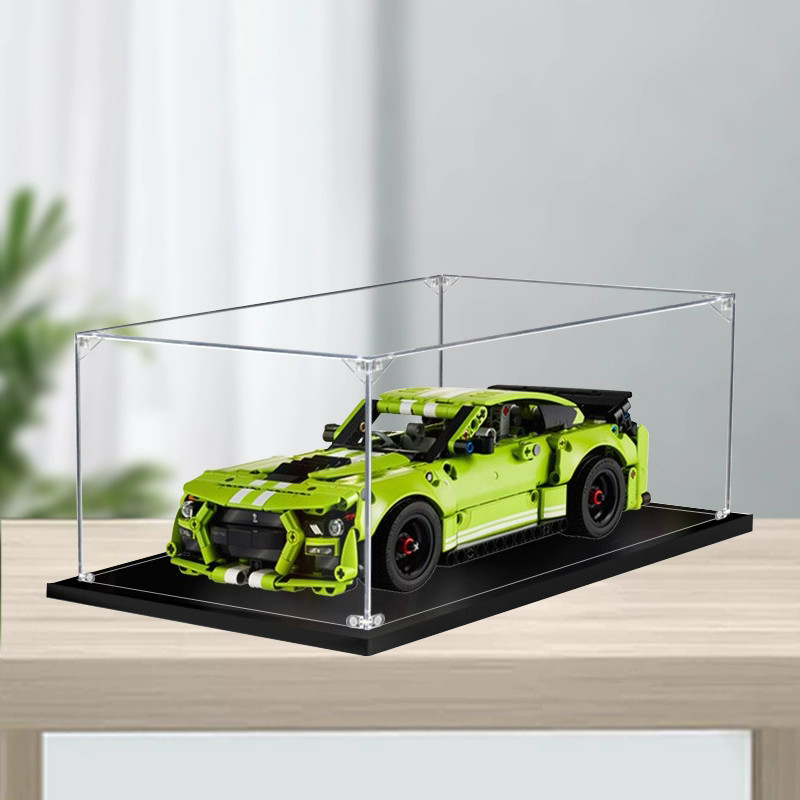 Lego 42138 Ford Mustang Transparent Display Box | Popmart Labubu Zimomo ...