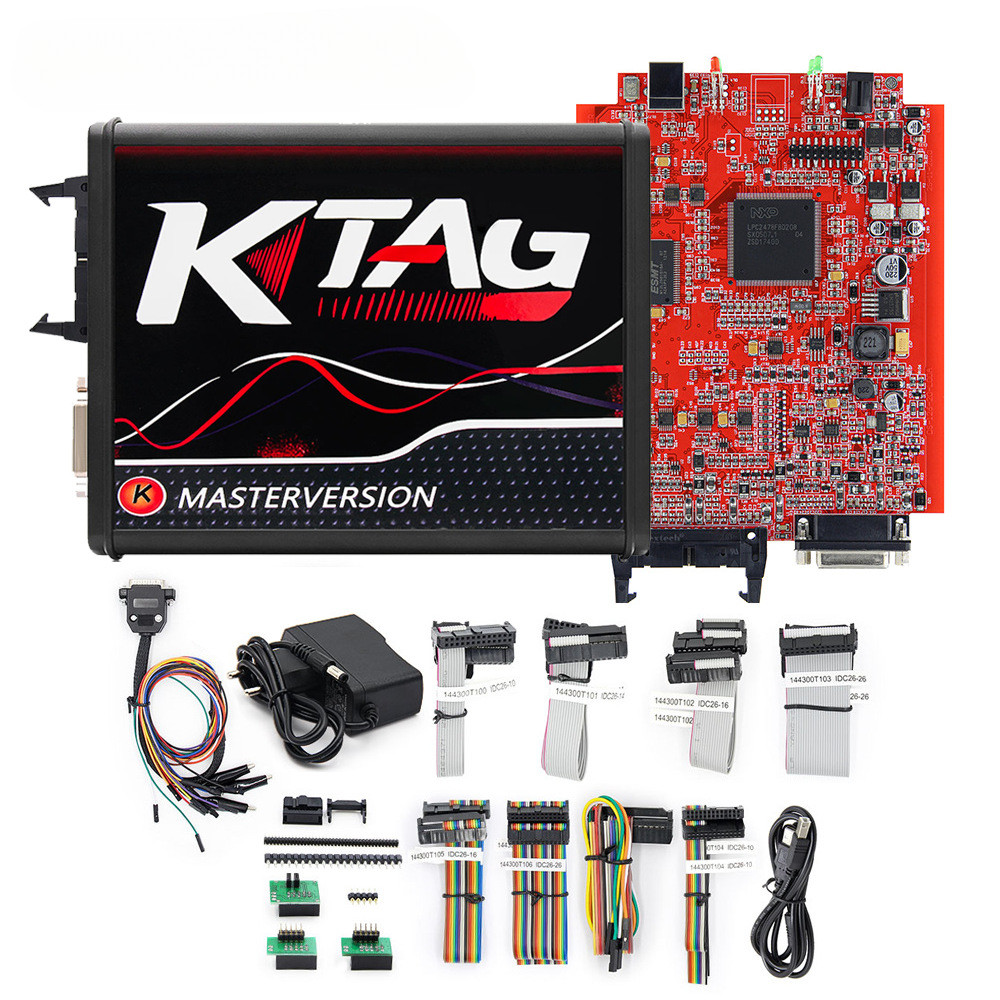 K-TAG V7.020 ECU Programming Tool | Master Version V2.25 Software | Red ...