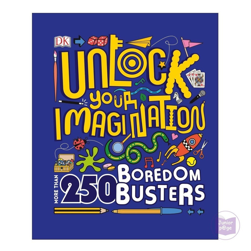 DK Unlock Your Imagination Hard Cover | Shopee Singapore
