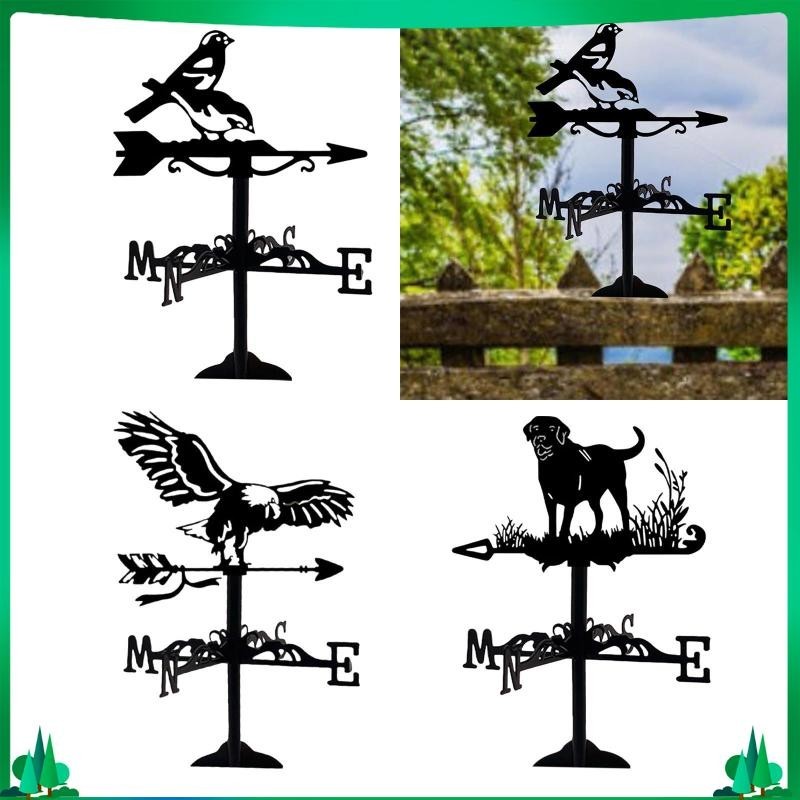 [Isuwaxa] Vane Retro Art Ornament Wind Direction Indicator Weather Vane ...