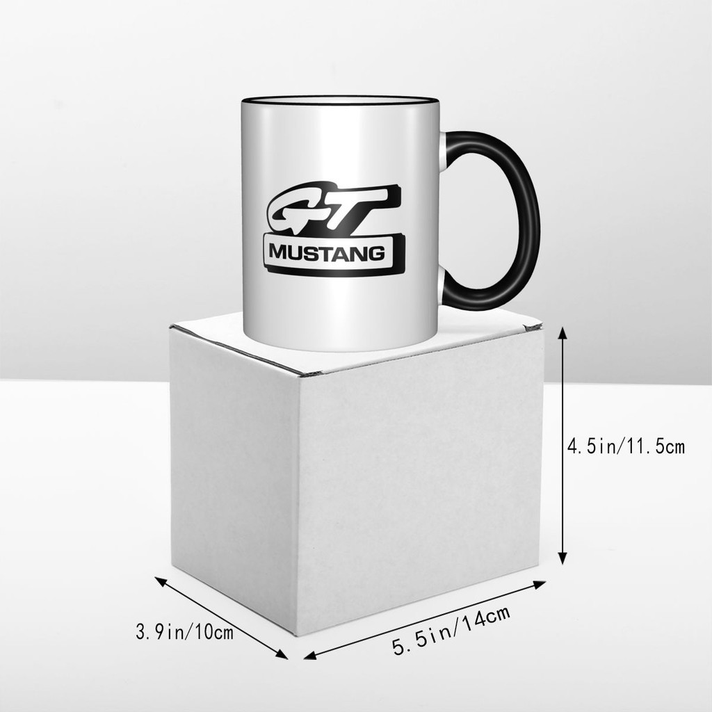 Mustang GT Logo (2) Mug Creative Coffee Cup Couple Simple Ceramic ...