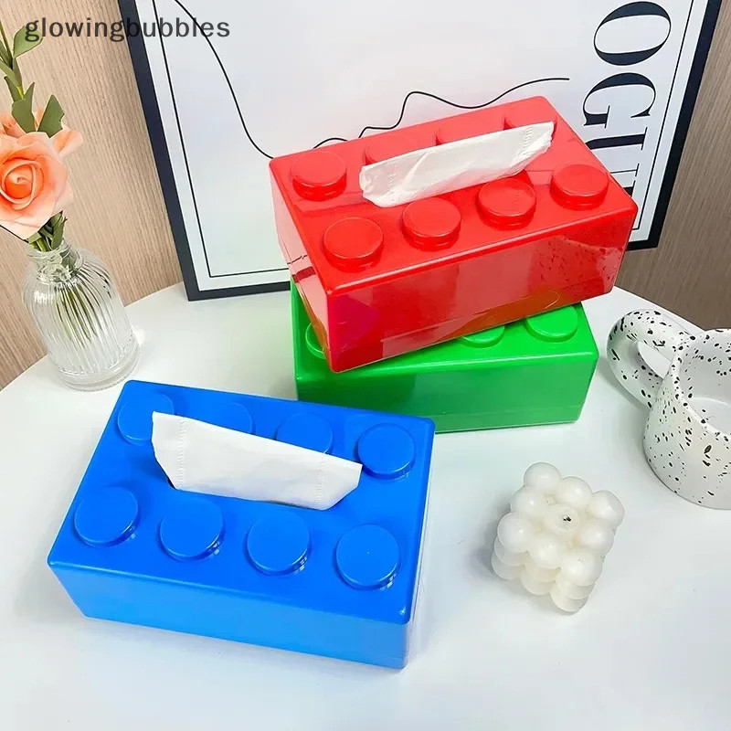 Glowingbubbles Creative Building Blocks With Spring Tissue Box Paper ...