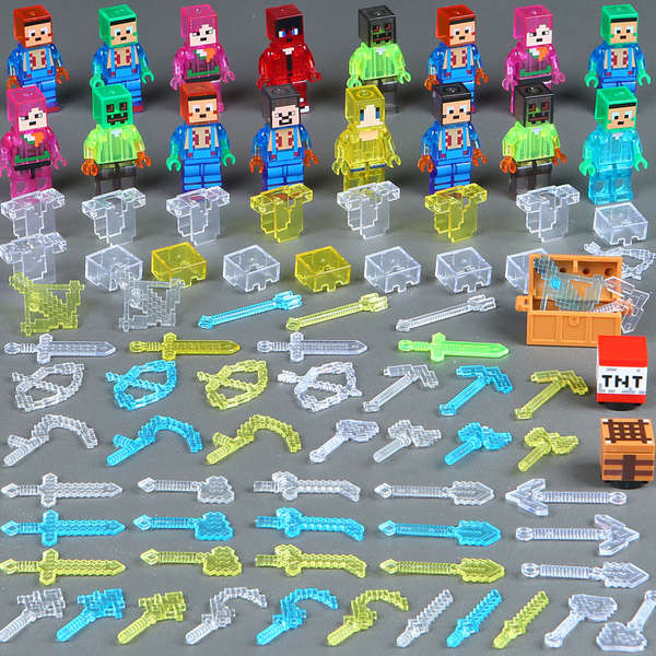 lego minecraft lego 2024 New Minecraft Crystal Minifigure Diamond ...