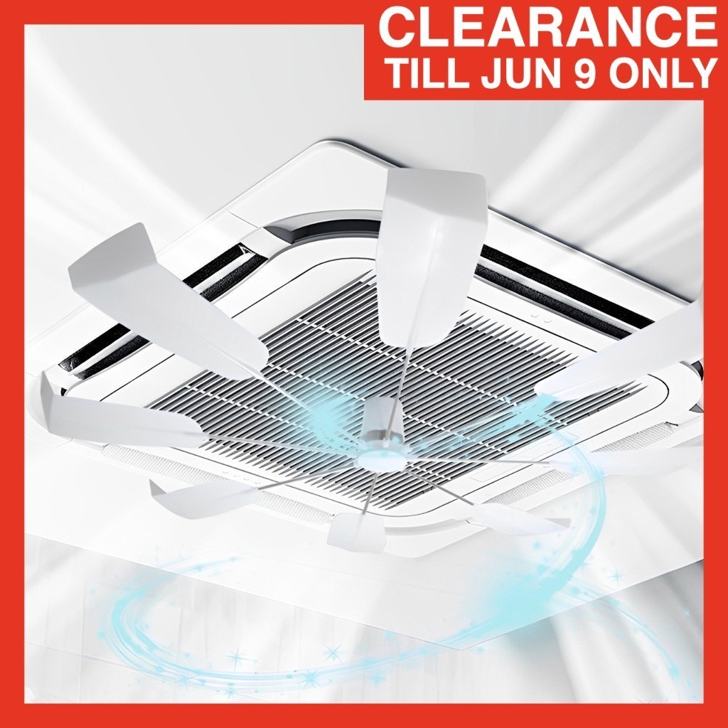 (FALL PREVENTION) Cassette Aircond Guide Fan Aircond Ceiling Fan Anti ...