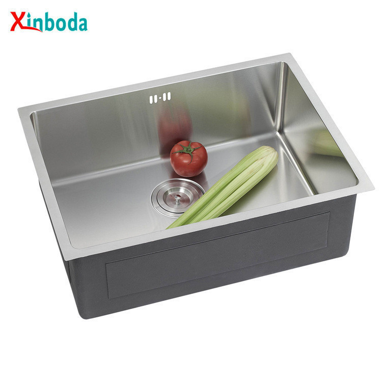 304 stainless steel sink, single sink, handmade kitchen sink, vegetable ...