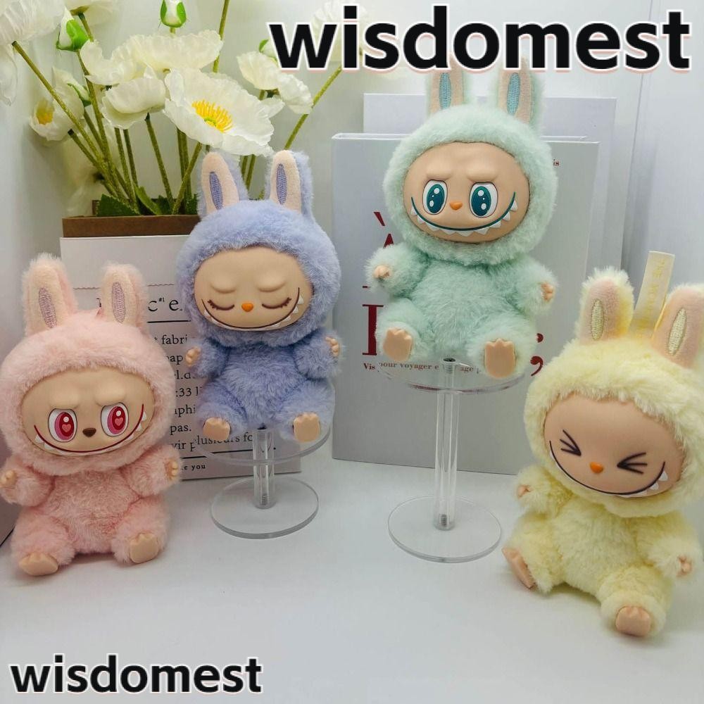 WISDOMEST Labubu Box Toy, Movable Goints POPMART Labubu Plush Doll ...