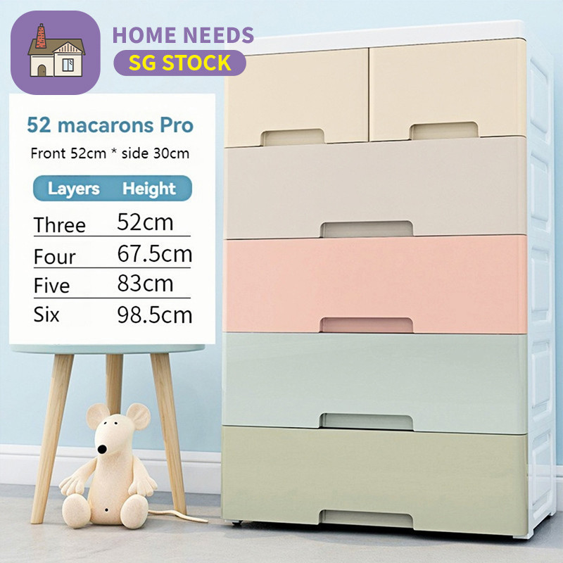Multi-Layer Children's Storage Box Baby Wardrobe Infant Toy Organizer ...