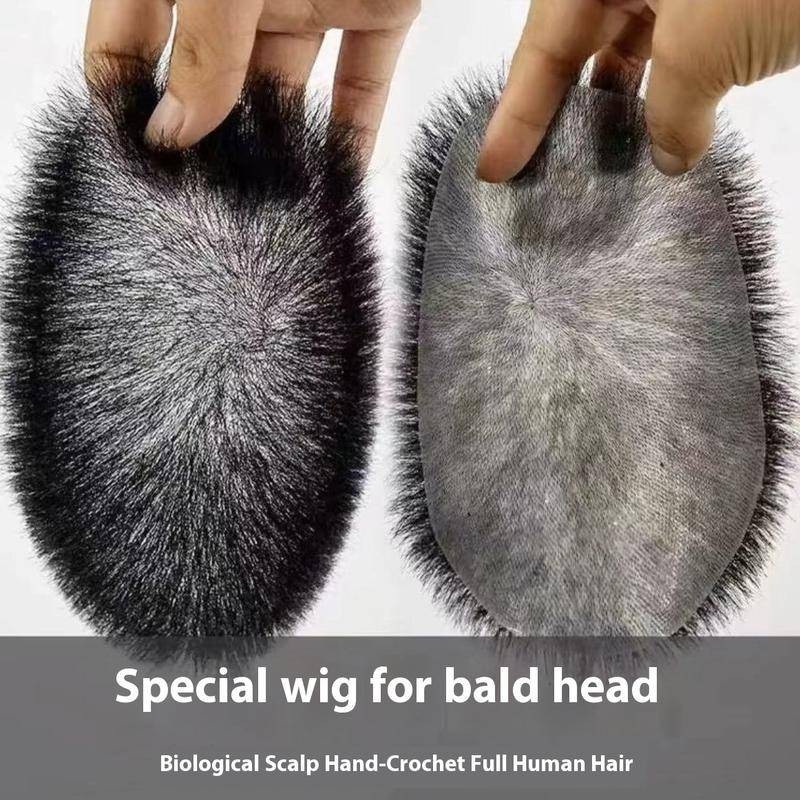 Men's Toupee Man Wig For Middle-aged Wigs Handsome Natural Color ...
