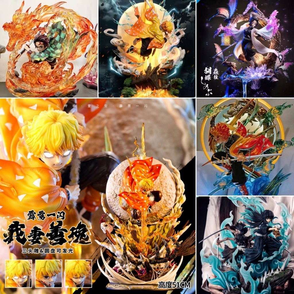Demon Slayer Zenitsu NezukoTanjiro Inosuke Lucky Bag Mystery Box Blind ...
