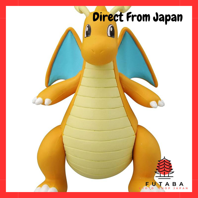 "Pokémon Moncolle EX ESP_13 Dragonite Figure - Collectible Pokémon Toy ...