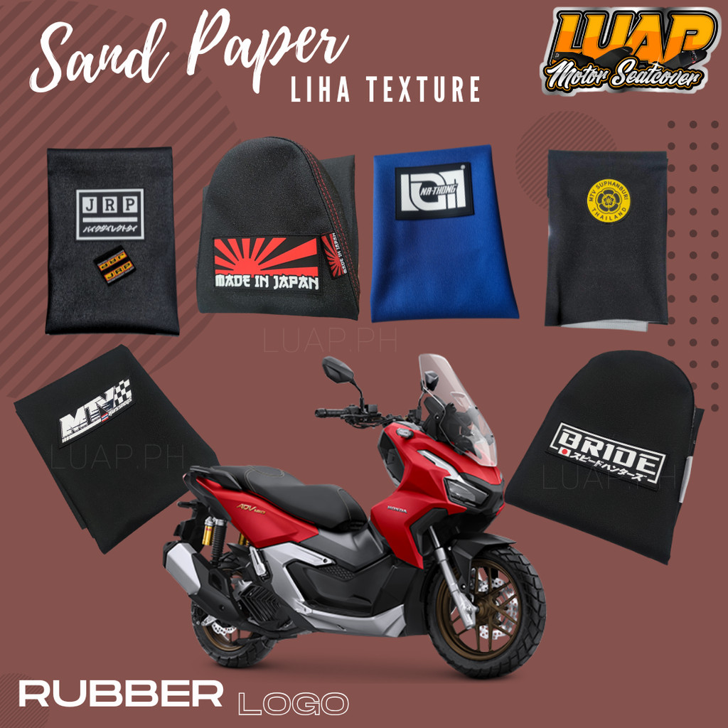 Honda ADV 150/160 Sandpaper Liha May Tahe Makapit Motorcycle Seat Cover ...