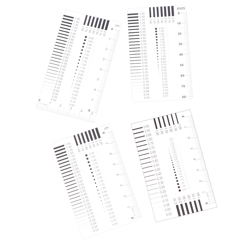 greedancit Measuring Pass Badge Gauge Stain Card Point Gauge Wire Gauge ...