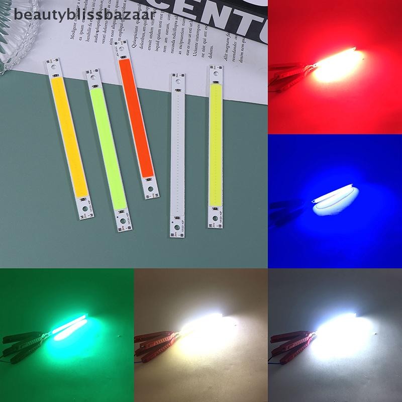 [beautyblissbazaar] 120x10MM 3V 5V LED Bulb COB Strip Chip On Board ...