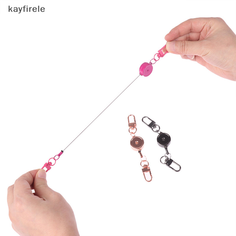 kayfirele 21MM Anti-theft Metal Easy-to-pull Buckle Rope Retractable ...