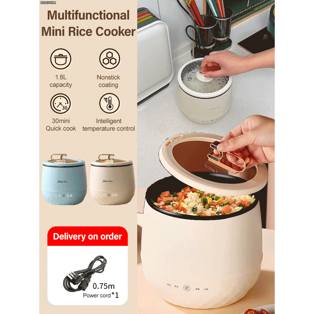 Green Sunflower Series EasytoUse Mini Dormitory Rice Cooker | Shopee ...