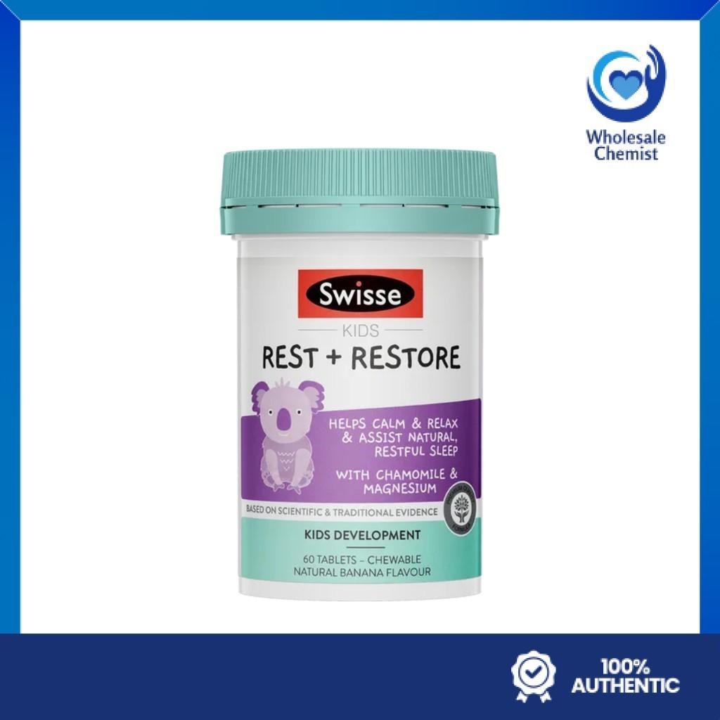 Swisse Kids Rest and Restore (60 Tablets) | Shopee Singapore