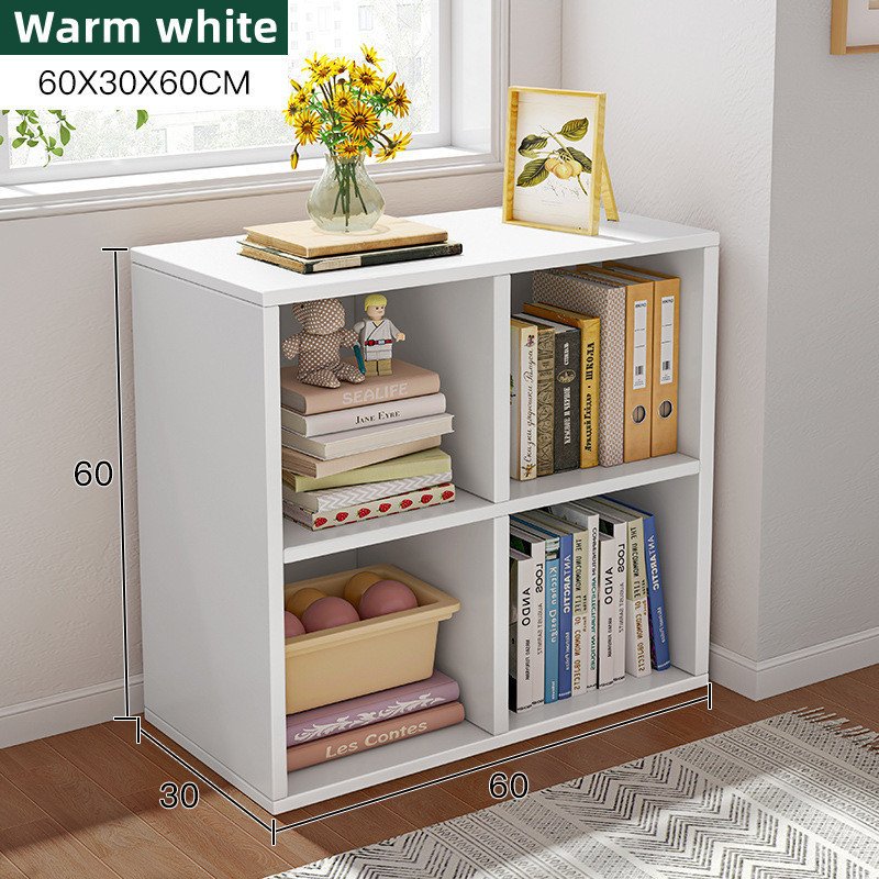 [SG LOCAL STOCK]2 Tier Wooden Book Shelf / Bookcase / Display Cabinet ...